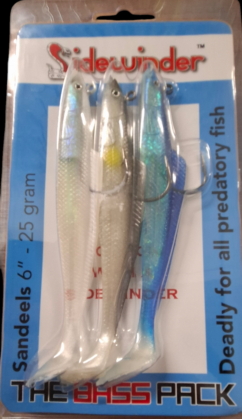 Sidewinder Eels, Sidewinder lures, Sidewinder Plymouth