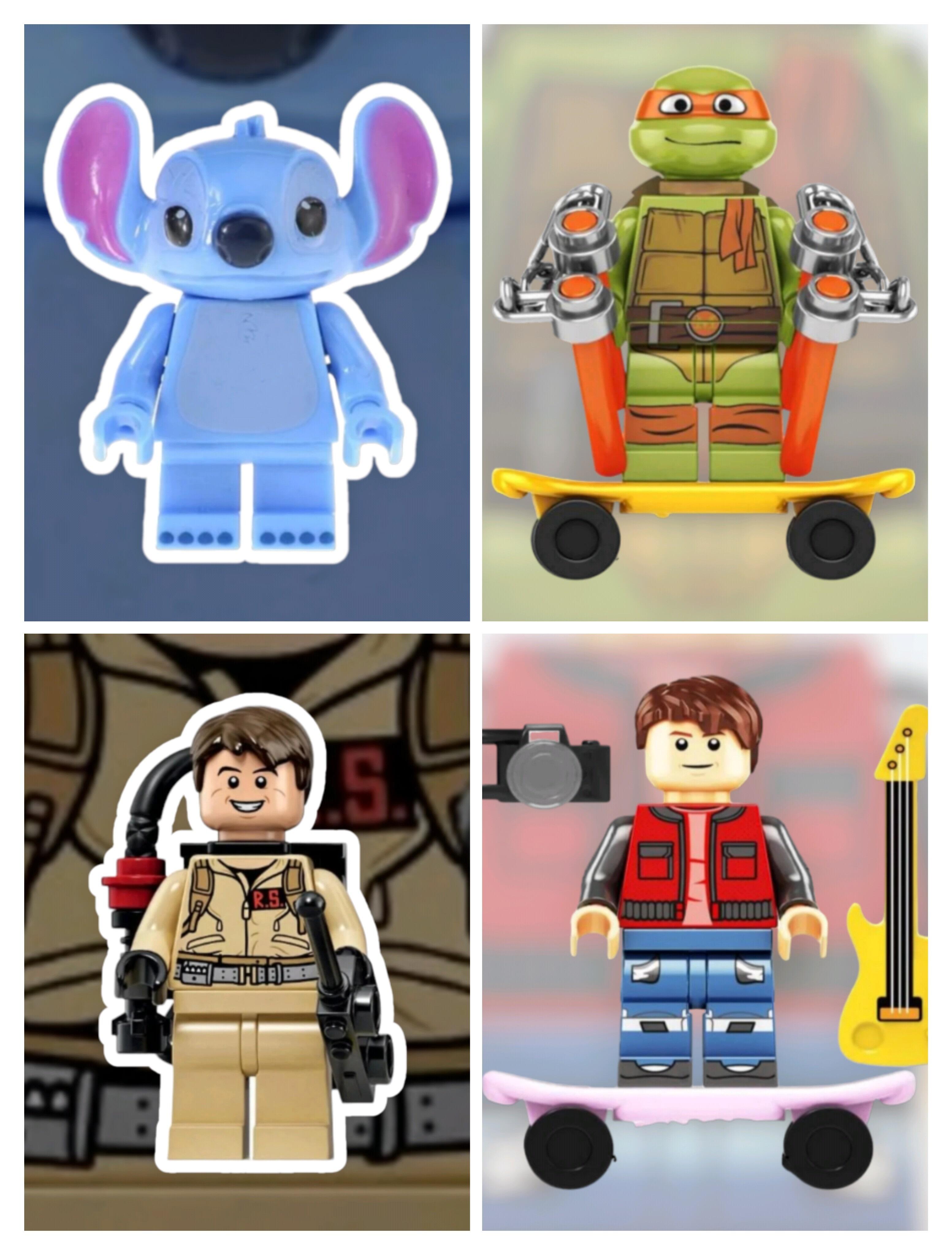 Movie Style Mini Block Figures