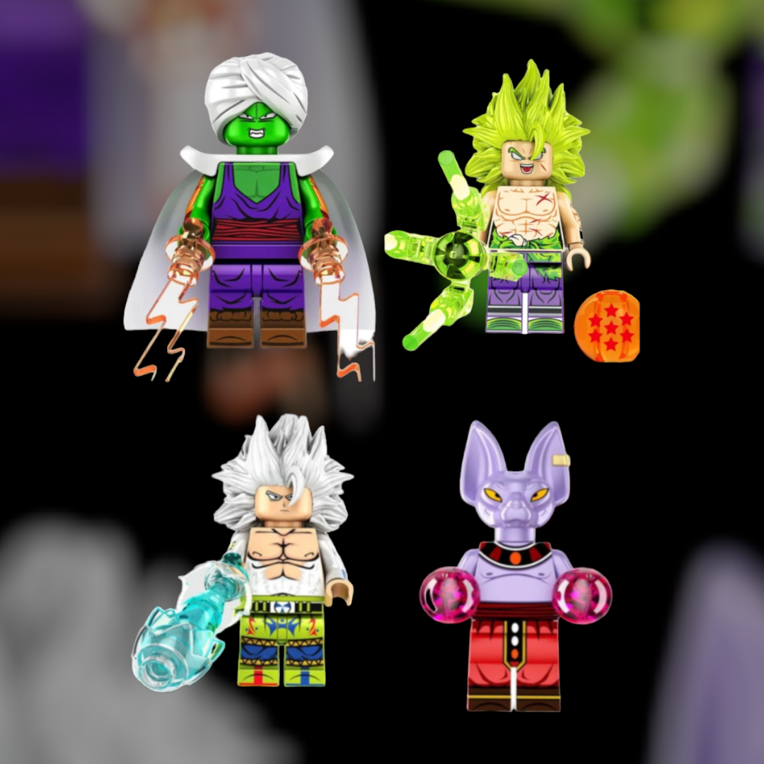 Dragon Ball Style Mini Block Figures