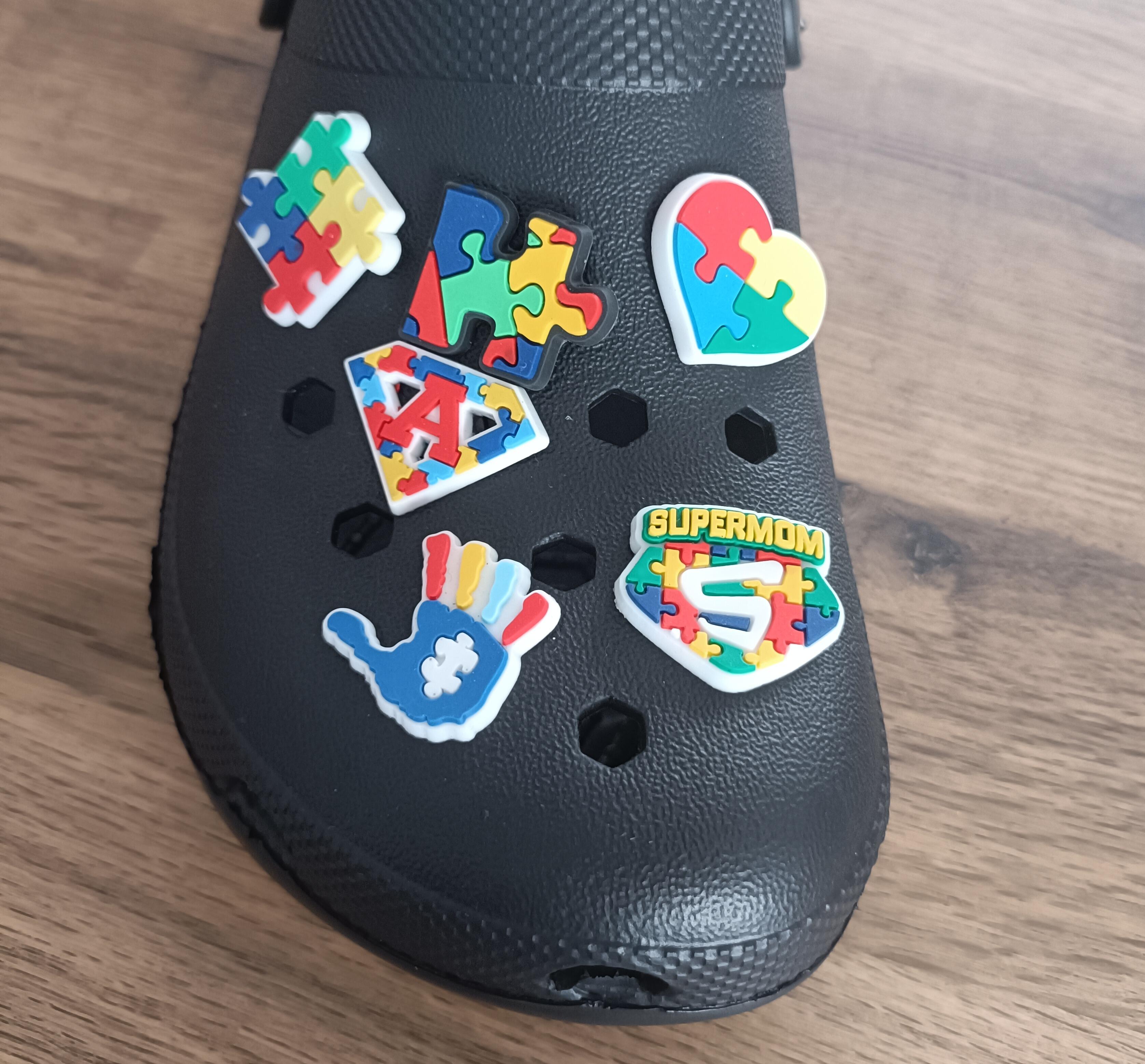 Autism Awareness Shoe Charms