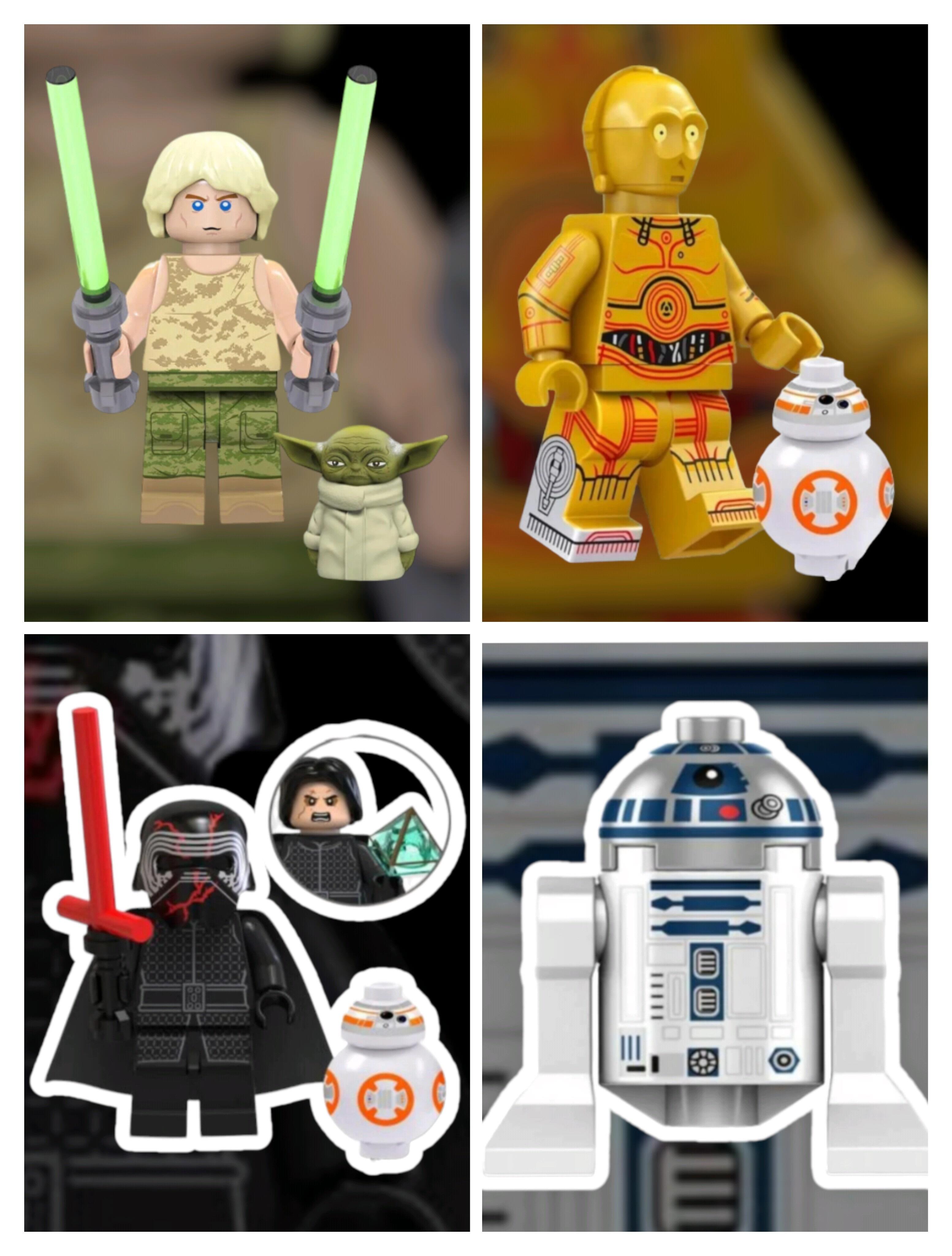 Space Movie Style Mini Block Figures