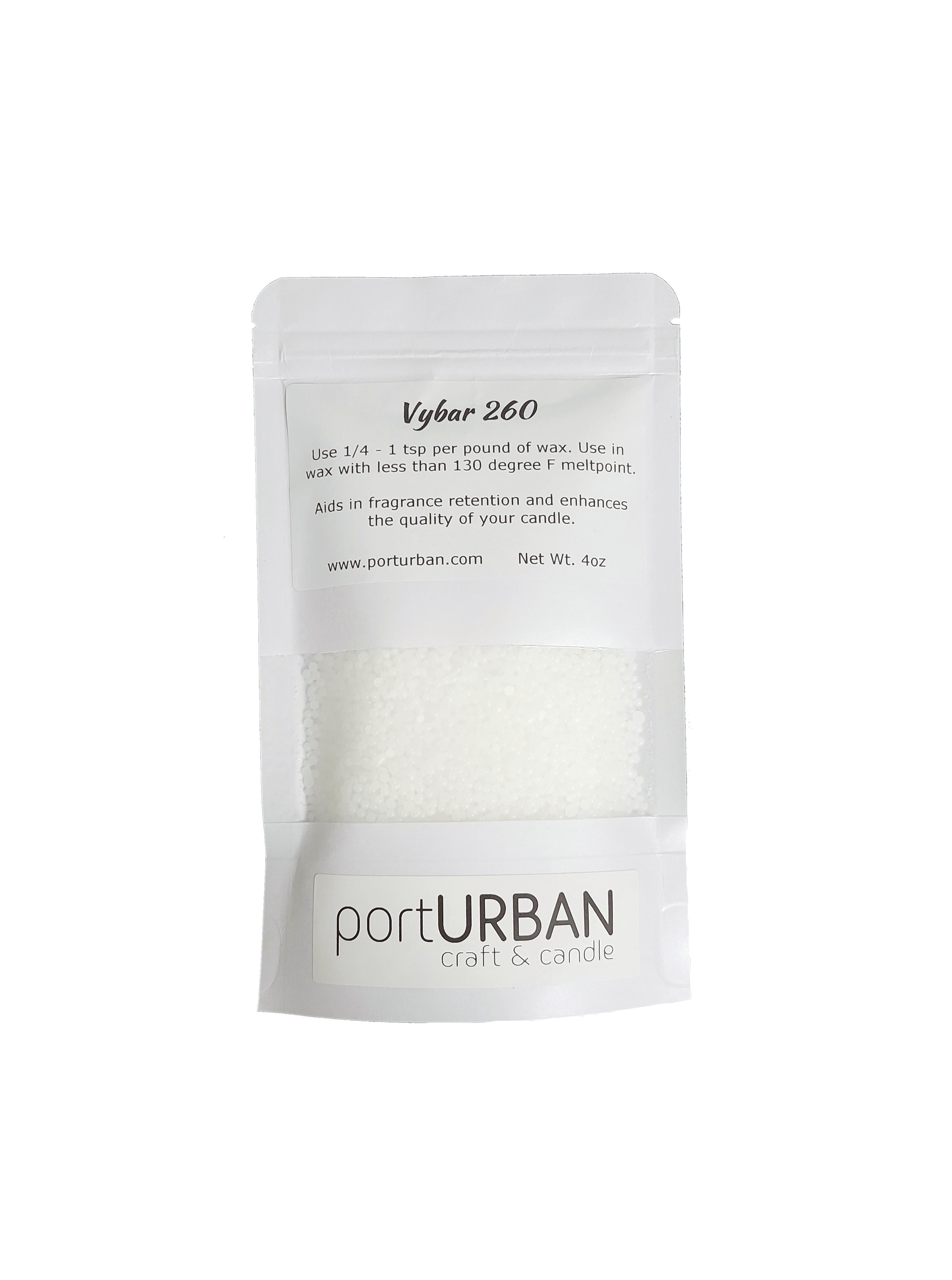 Vybar 260 - 4oz or 12oz - Additive for container candles to aid in ...