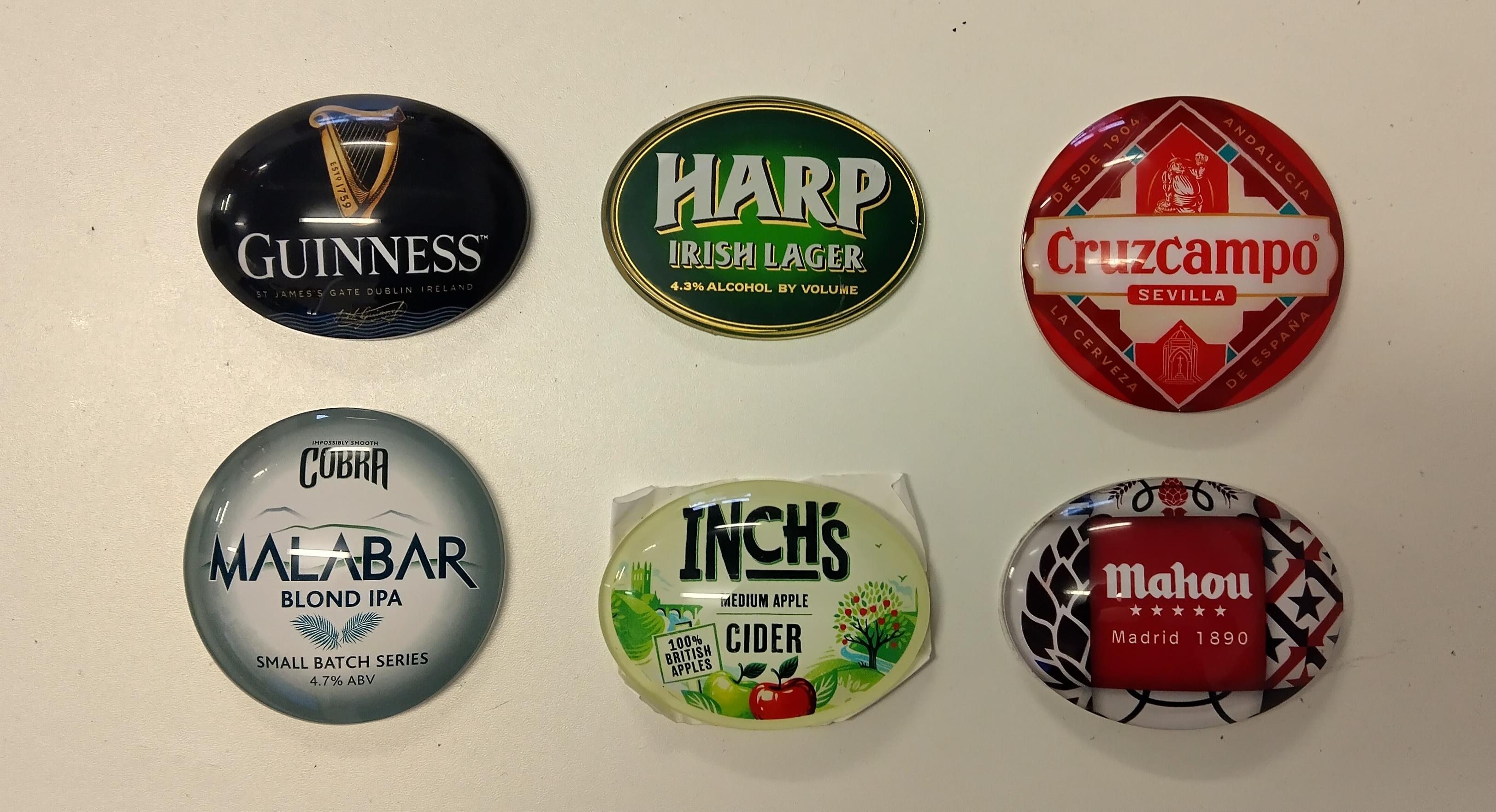 Beer Pump Or T Bar Badges