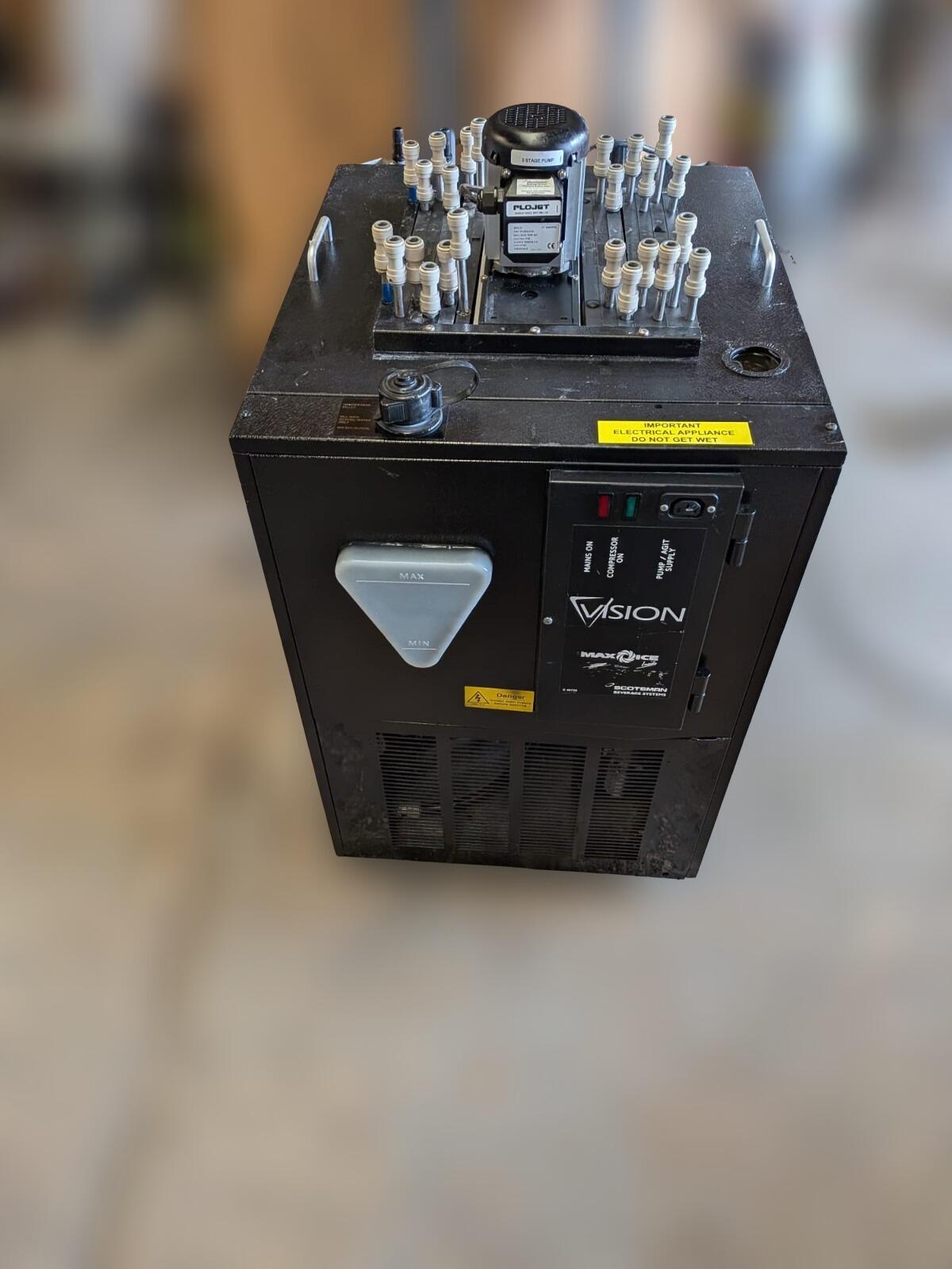 VISION MAXI ICE 10 LINE WATER COOLED REMOTE BEER COOLER
