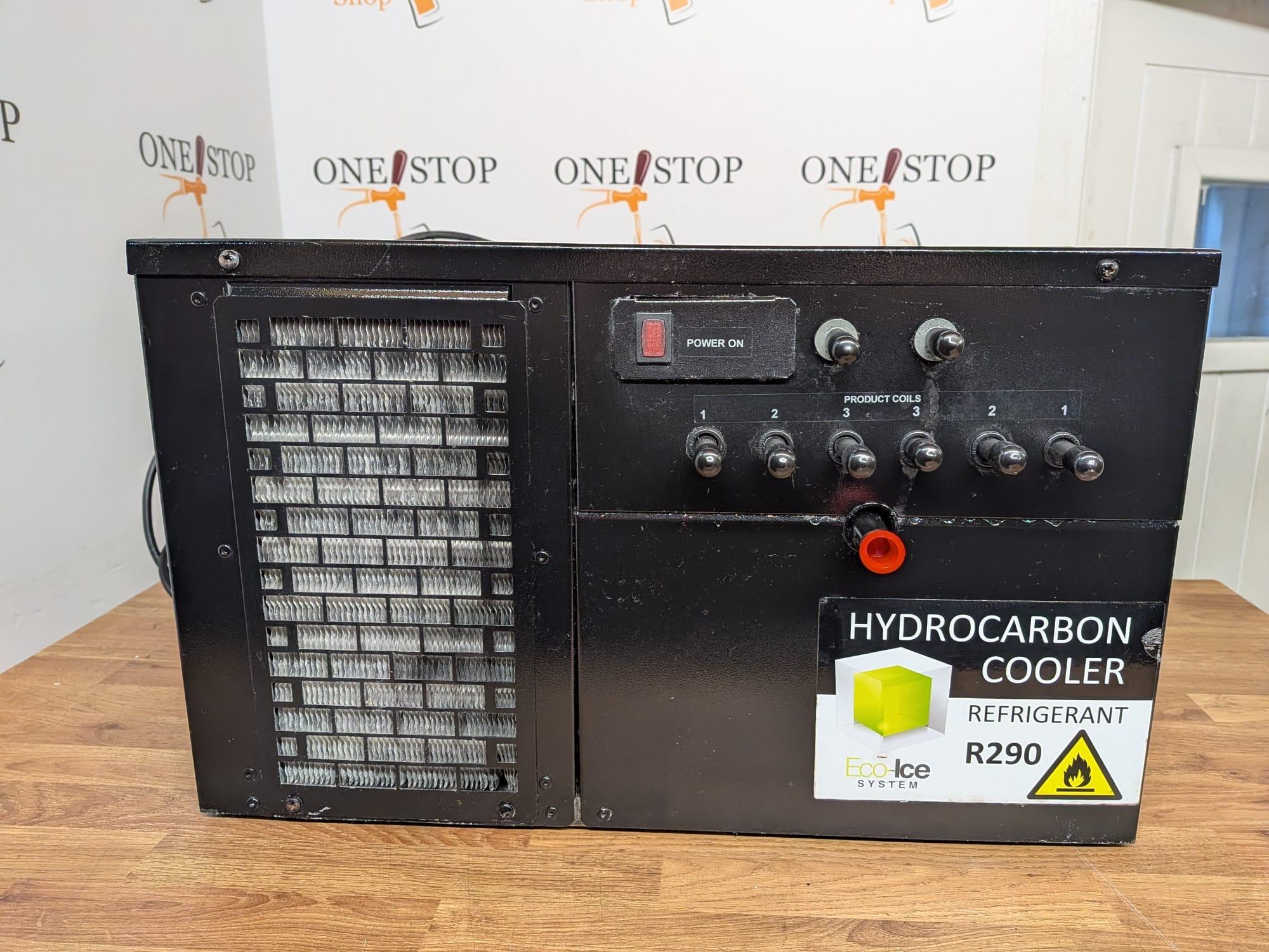 BOOTH BRANDLES 3 LINE BEER COOLER UNDER COUNTER SHEL /FLASH COOLER