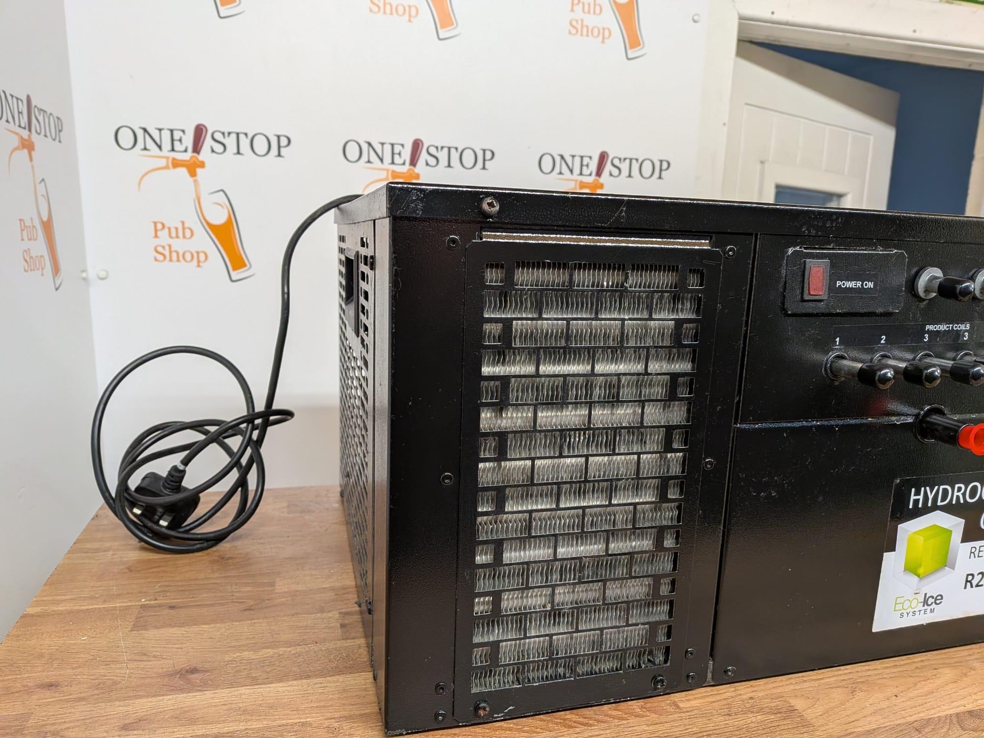 BOOTH BRANDLES 3 LINE BEER COOLER UNDER COUNTER SHEL /FLASH COOLER