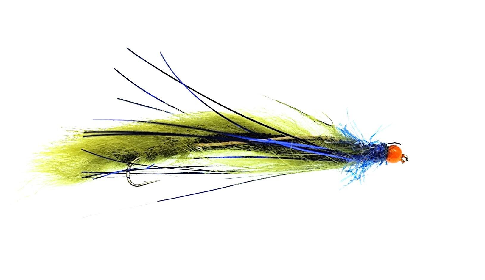 Wells Fly Fishing | Mini Blue Flash Damsel Hot Head Snake Fly Fishing ...