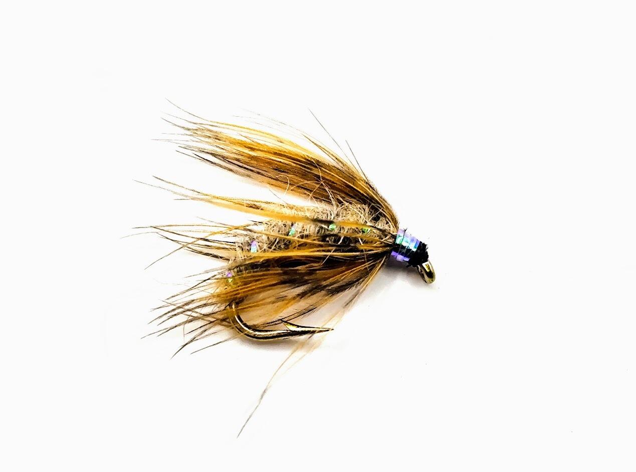Corixa Nymph Trout Flies Size 14 Water Boatman Fly Fishing Pack of 3 Flies
