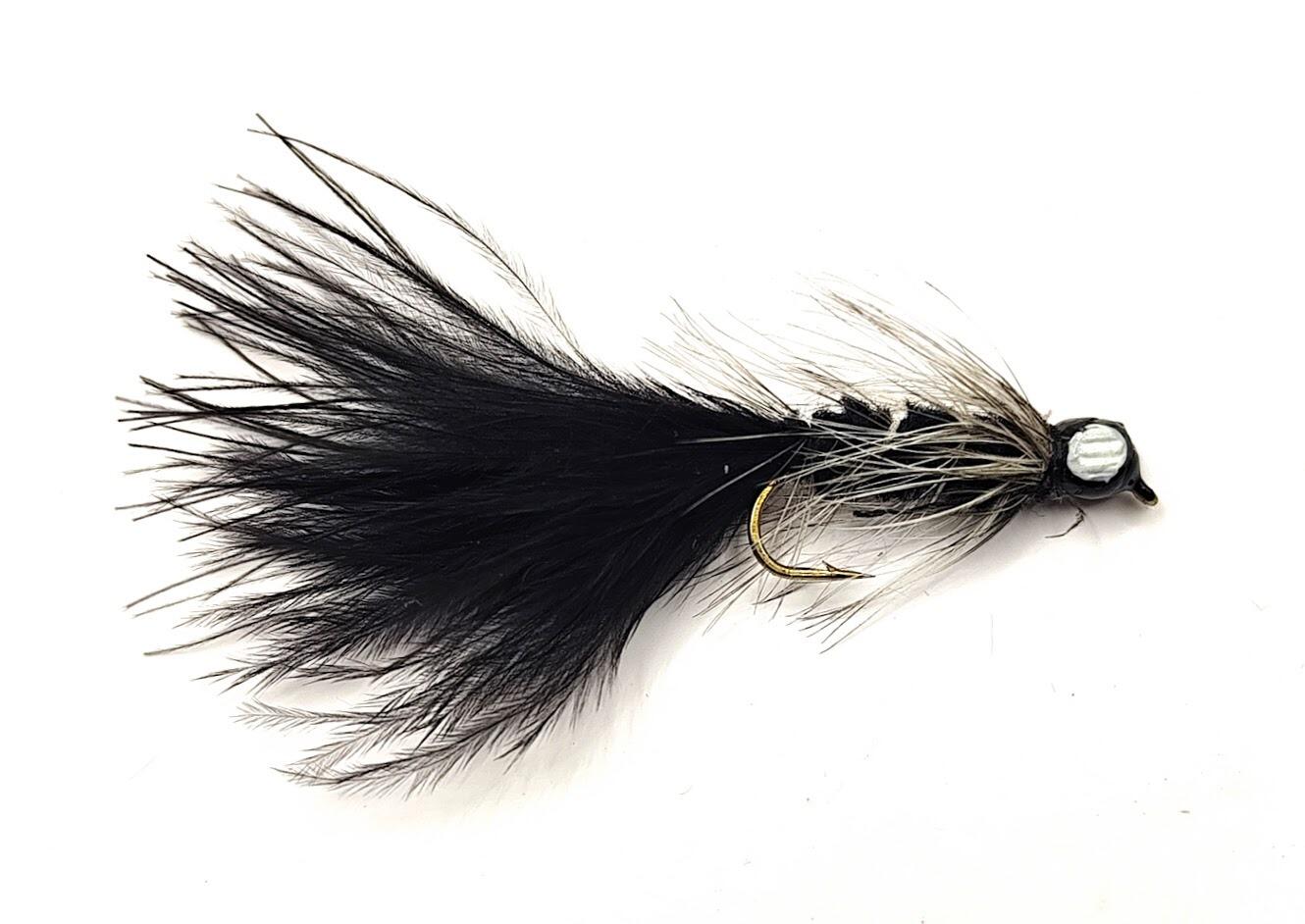Black Dog Nobbler Trout Lure Flies Stillwater Fry Size 10 12 Fly ...