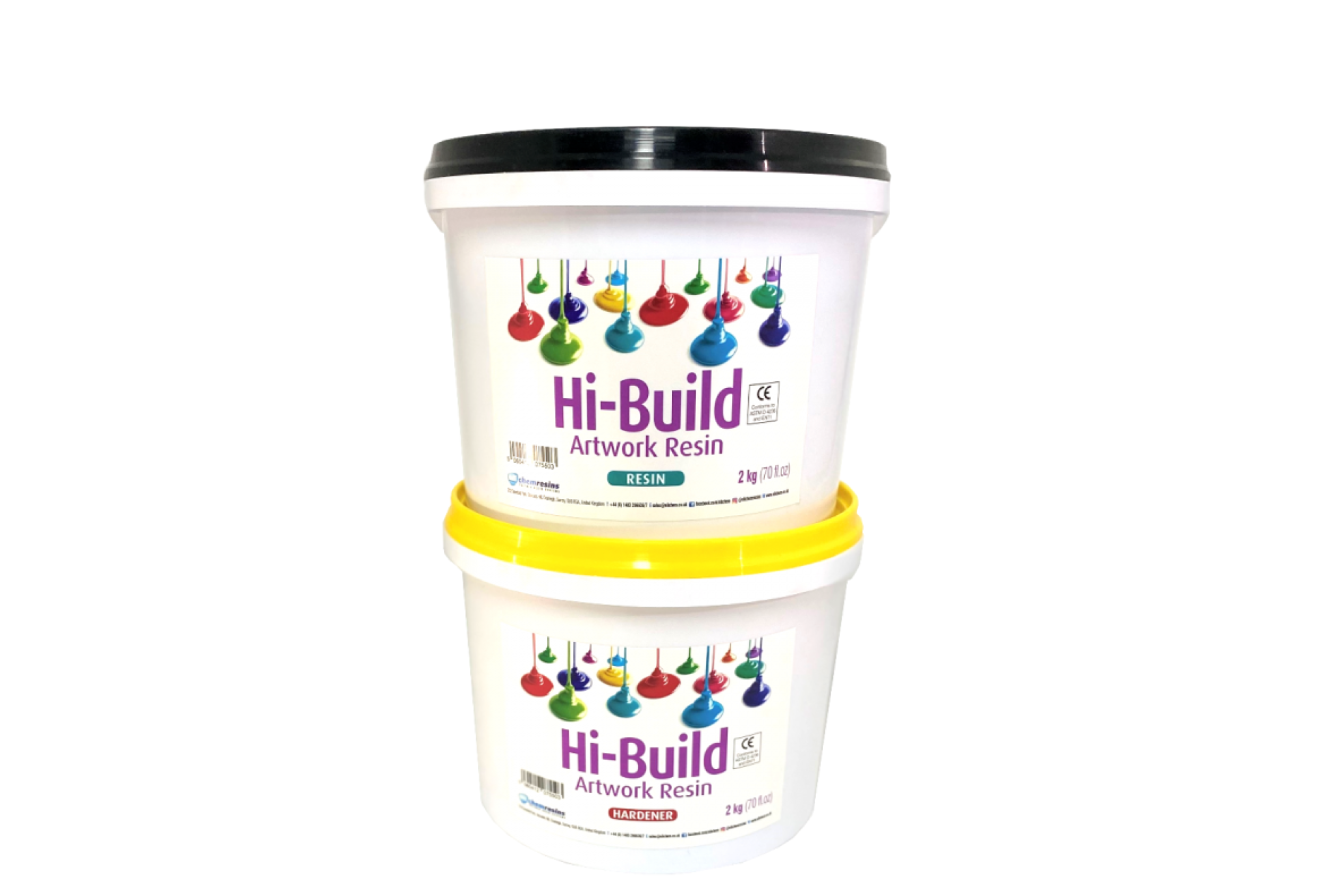 Hi-Build 3D Artwork Resin for Blob Art - UK Supplier of art resin - In ...