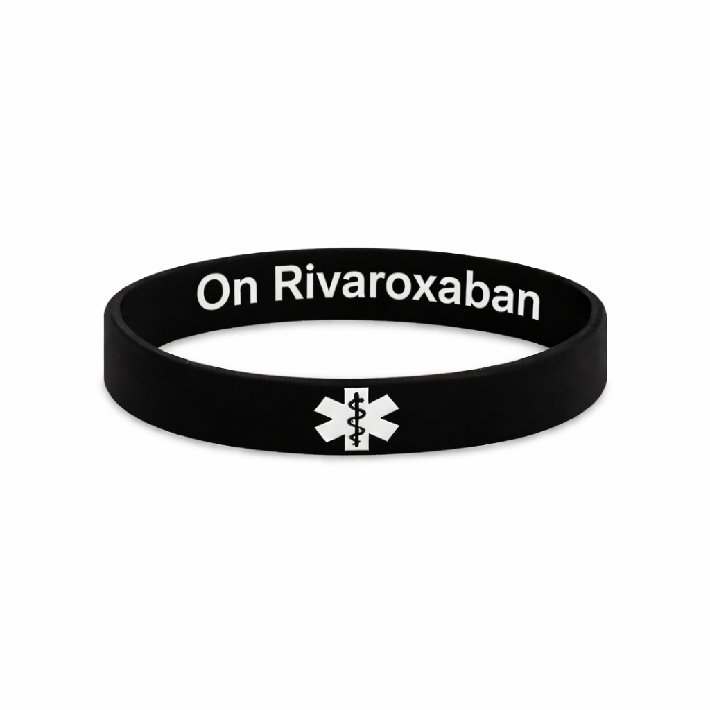 On Rivaroxaban Hidden Message Bracelet