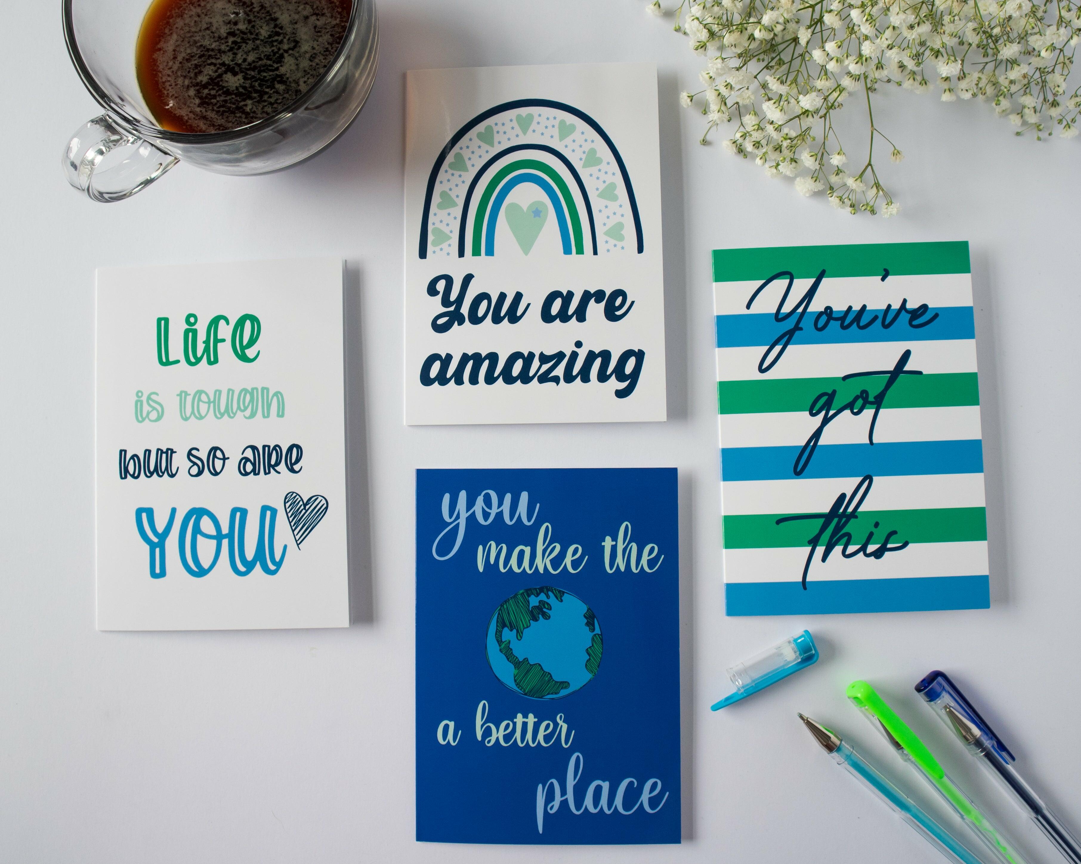 Positivity Greeting Card | Life Is Tough But So Are You
