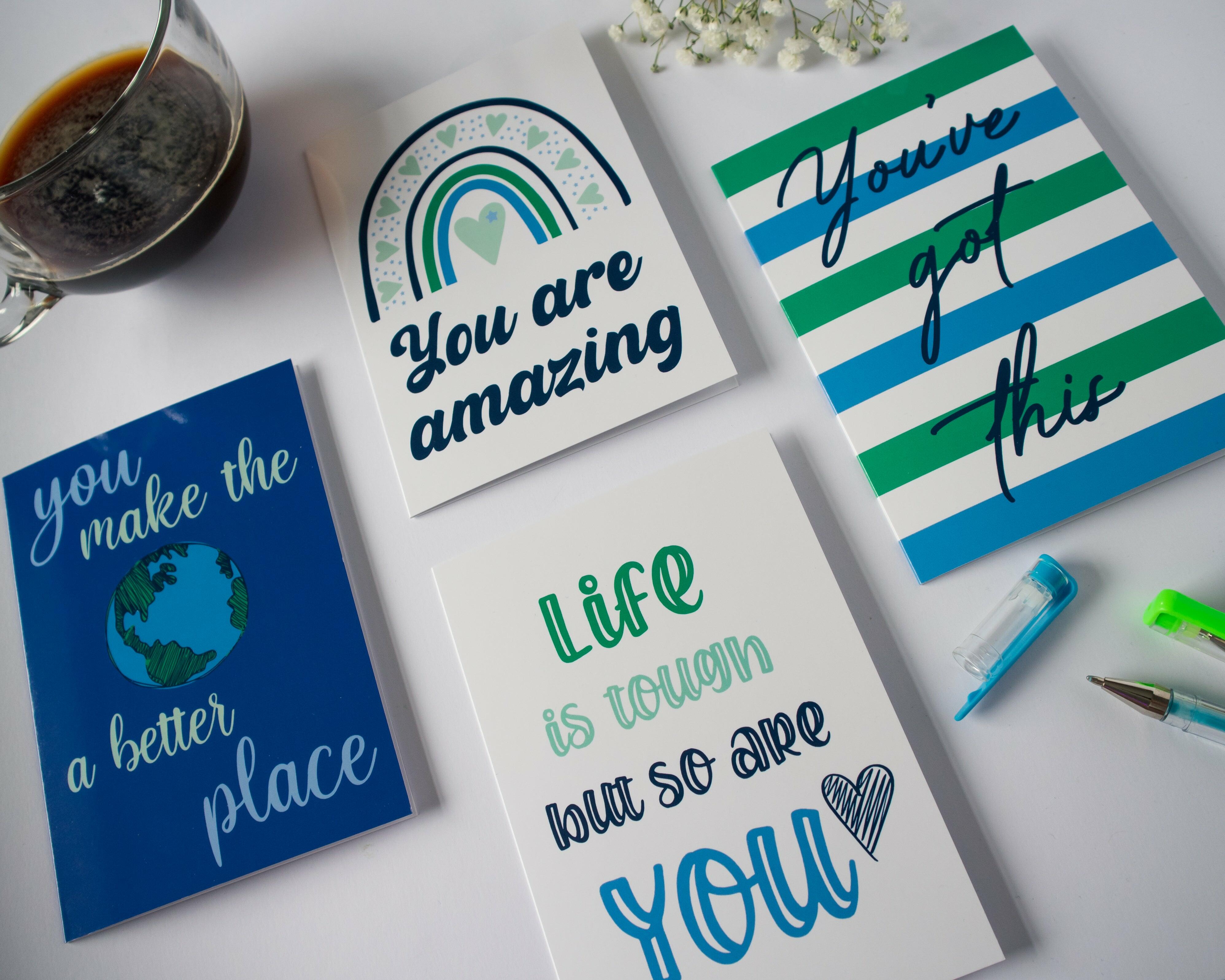 Positivity Greeting Card | Life Is Tough But So Are You