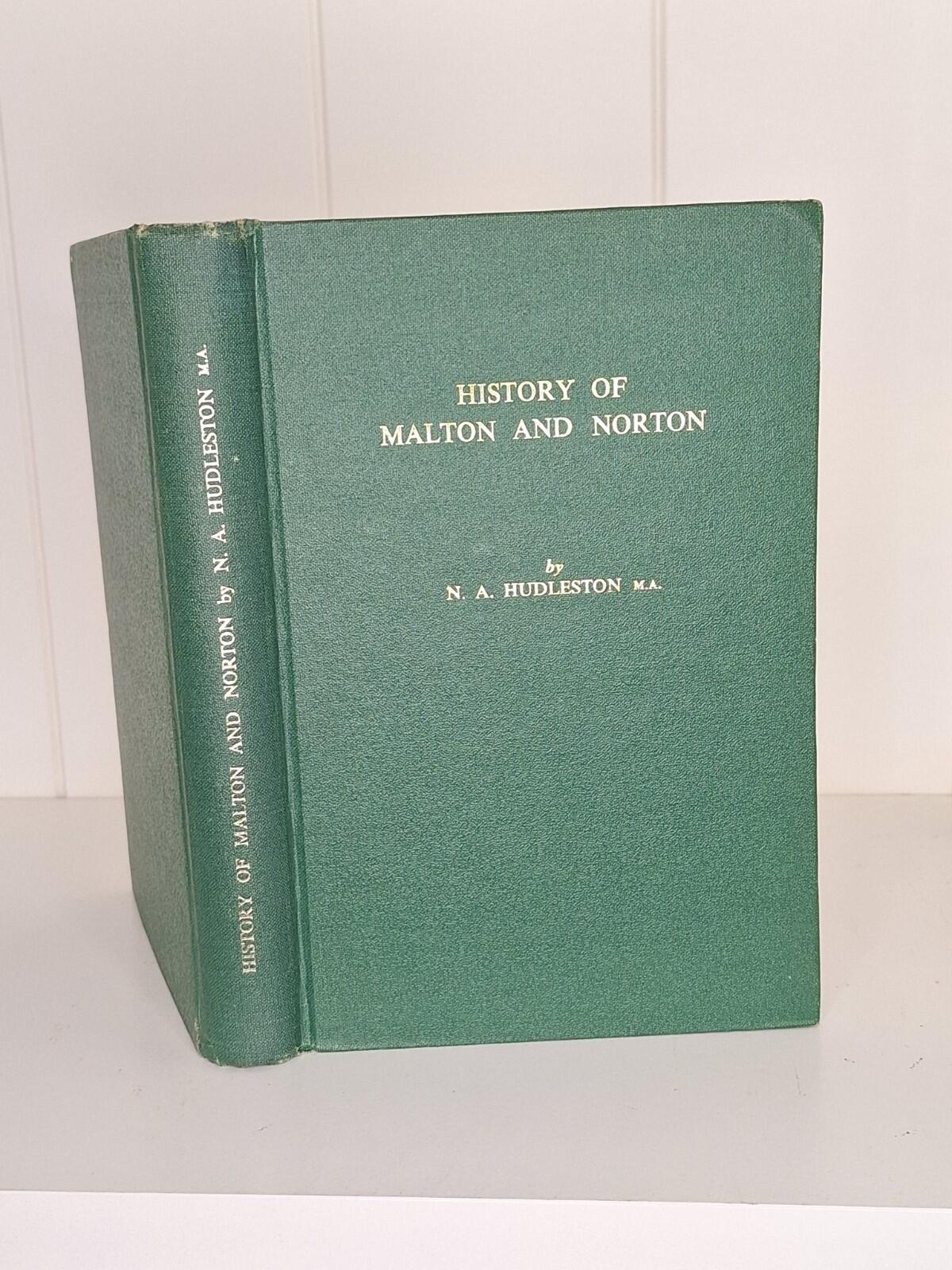 Vintage History of Malton and Norton Hudleston 1962 first edition
