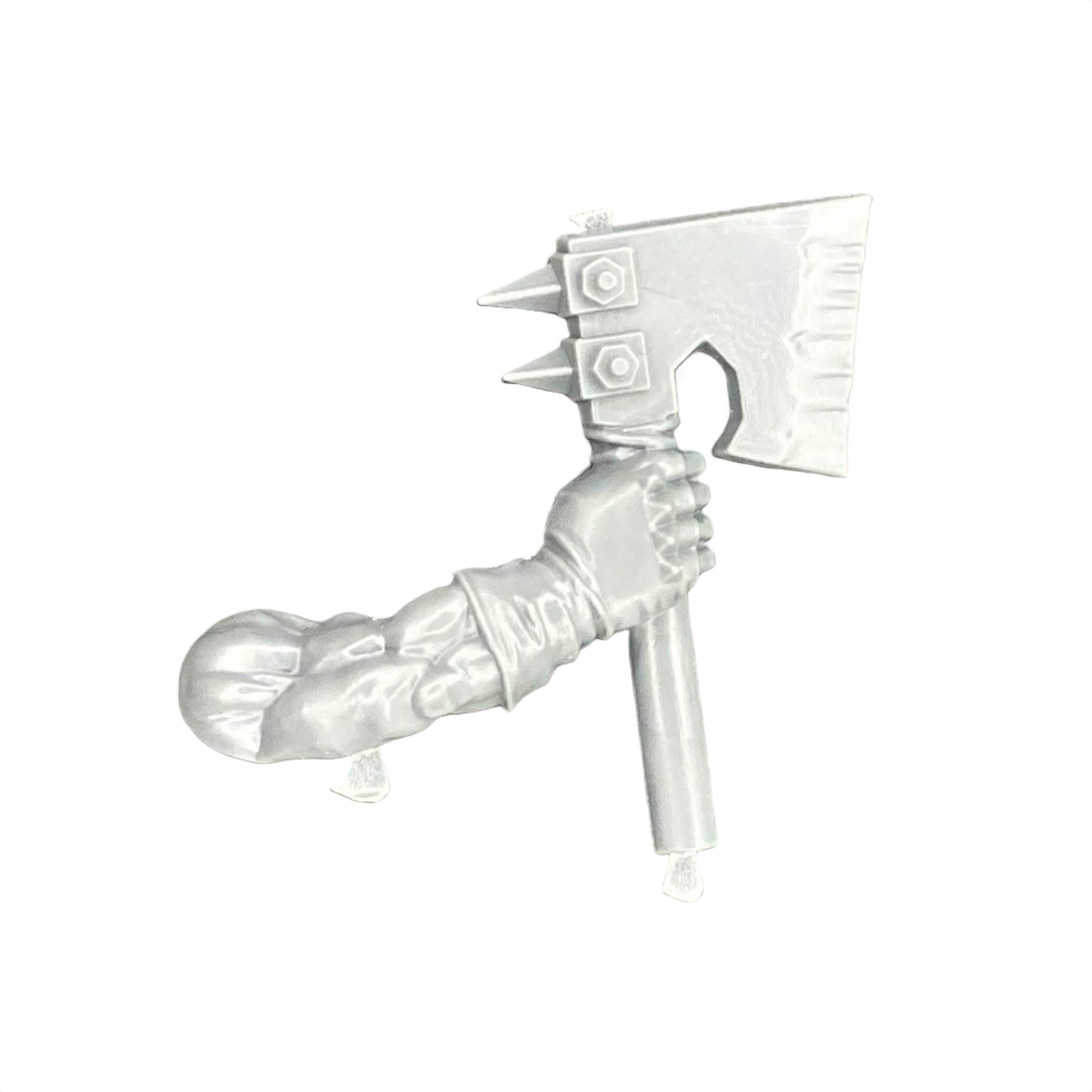 Ork Storm Boyz Right Arm B (Choppa Axe)