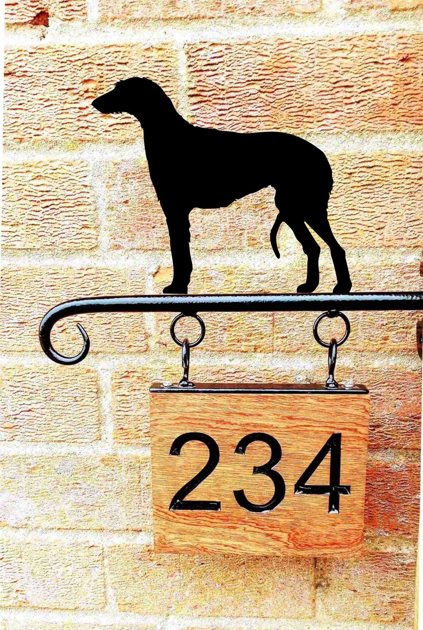 Scottish DeerHound House Number
