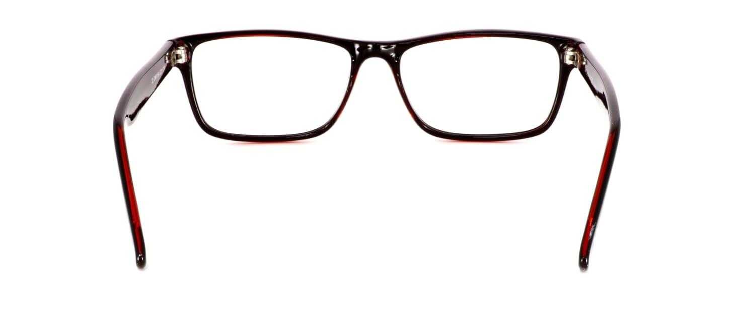Dalby - Acetate - Black & Red Glasses Online | Glasses2You