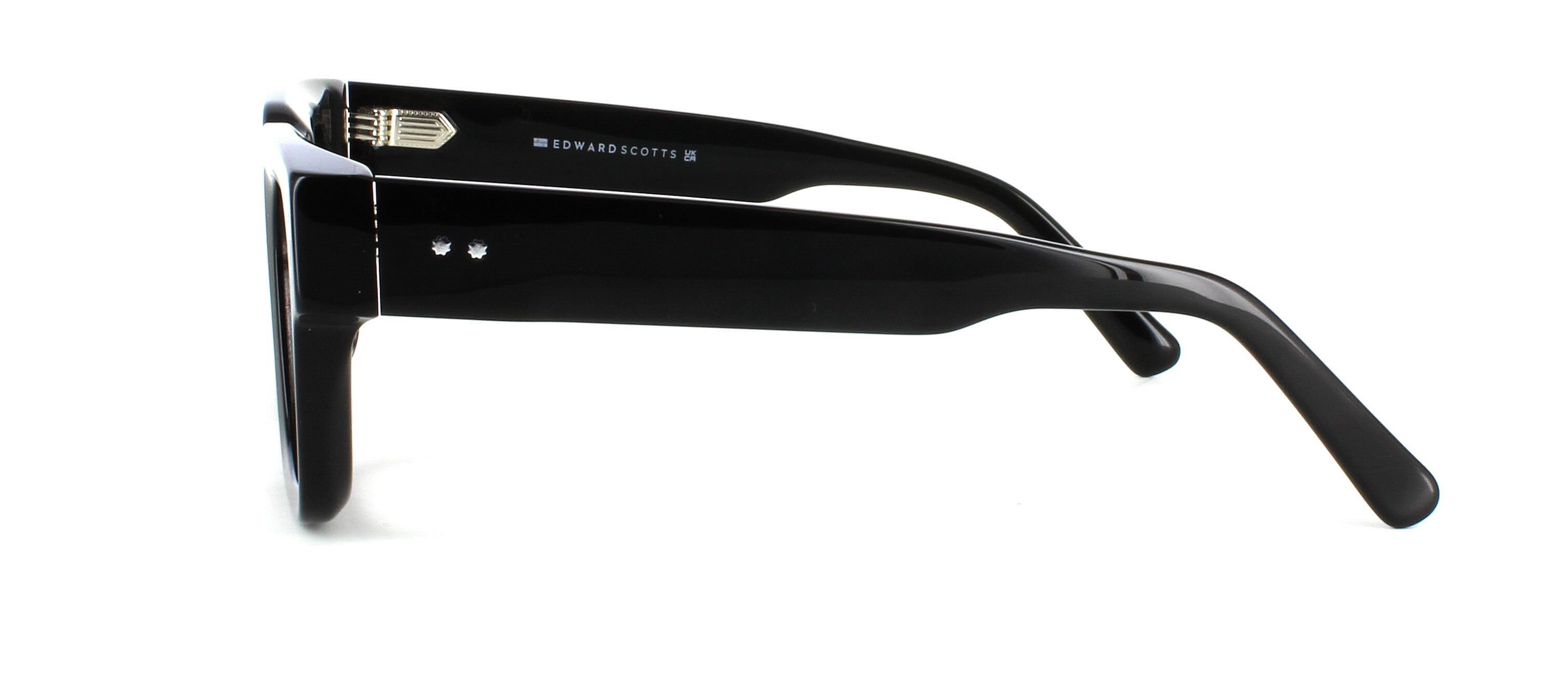 Edward Scotts Roosevelt - Black | Unisex Square Acetate Glasses ...