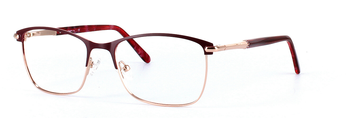 Pheobie Burgundy/Gold | Cheap Glasses Online | Glasses2You