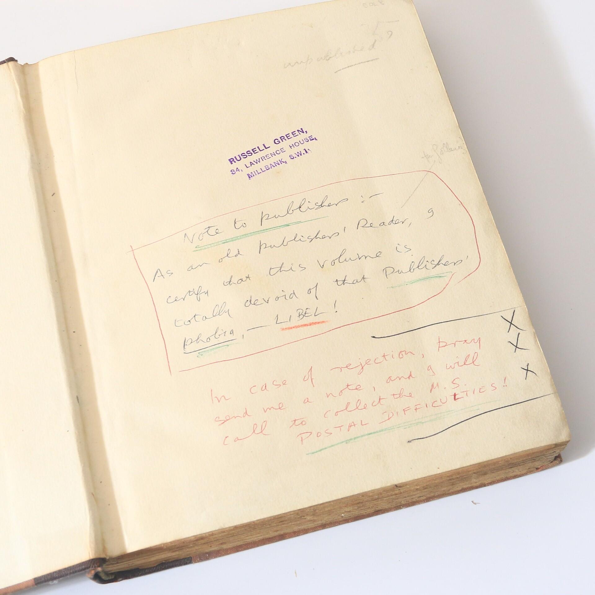 Russell Green - Saga of a Seventh Child - No Publisher, c1960s ...