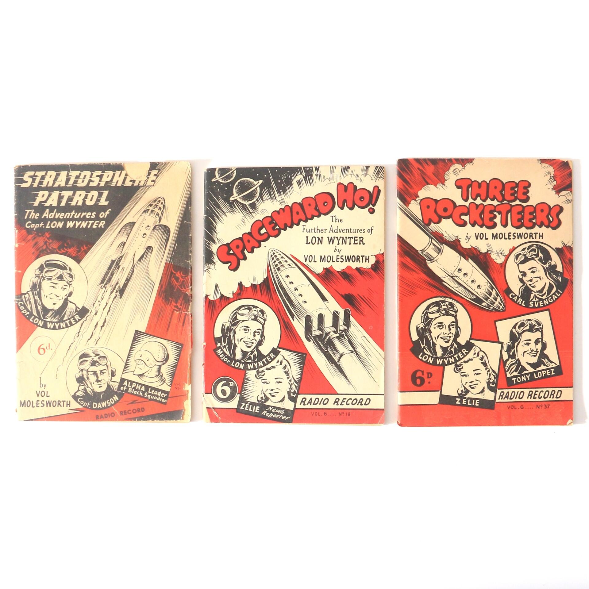 Vol Molesworth - The Stratosphere Patrol, Spaceward Ho!, and The Three ...