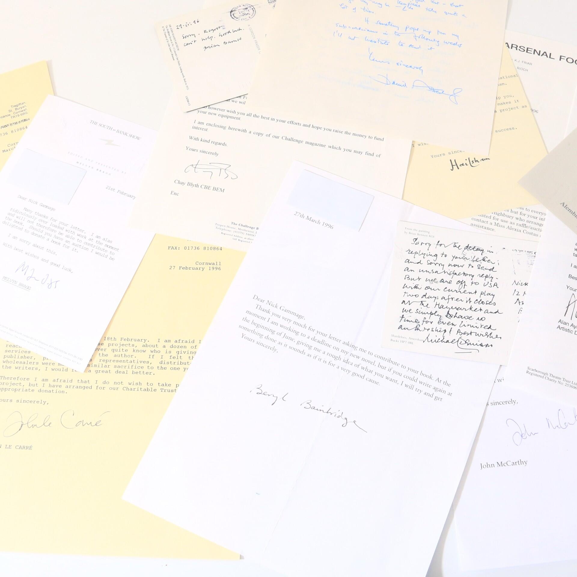 Various - A Collection of Letters from Writers - No Publisher, 1996 ...