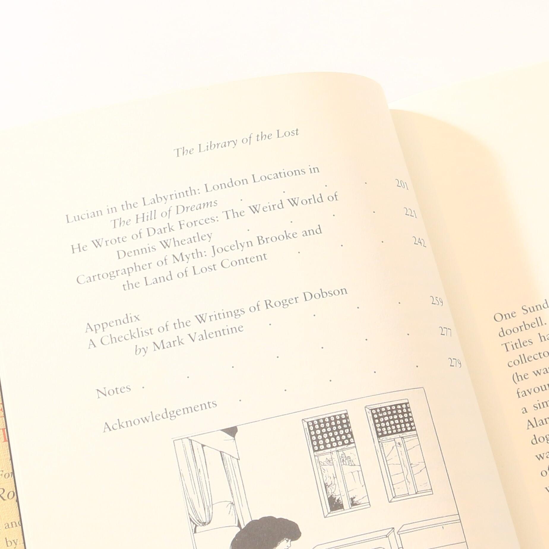 Roger Dobson [Mark Valentine (ed.)] - The Library of the Lost: In ...