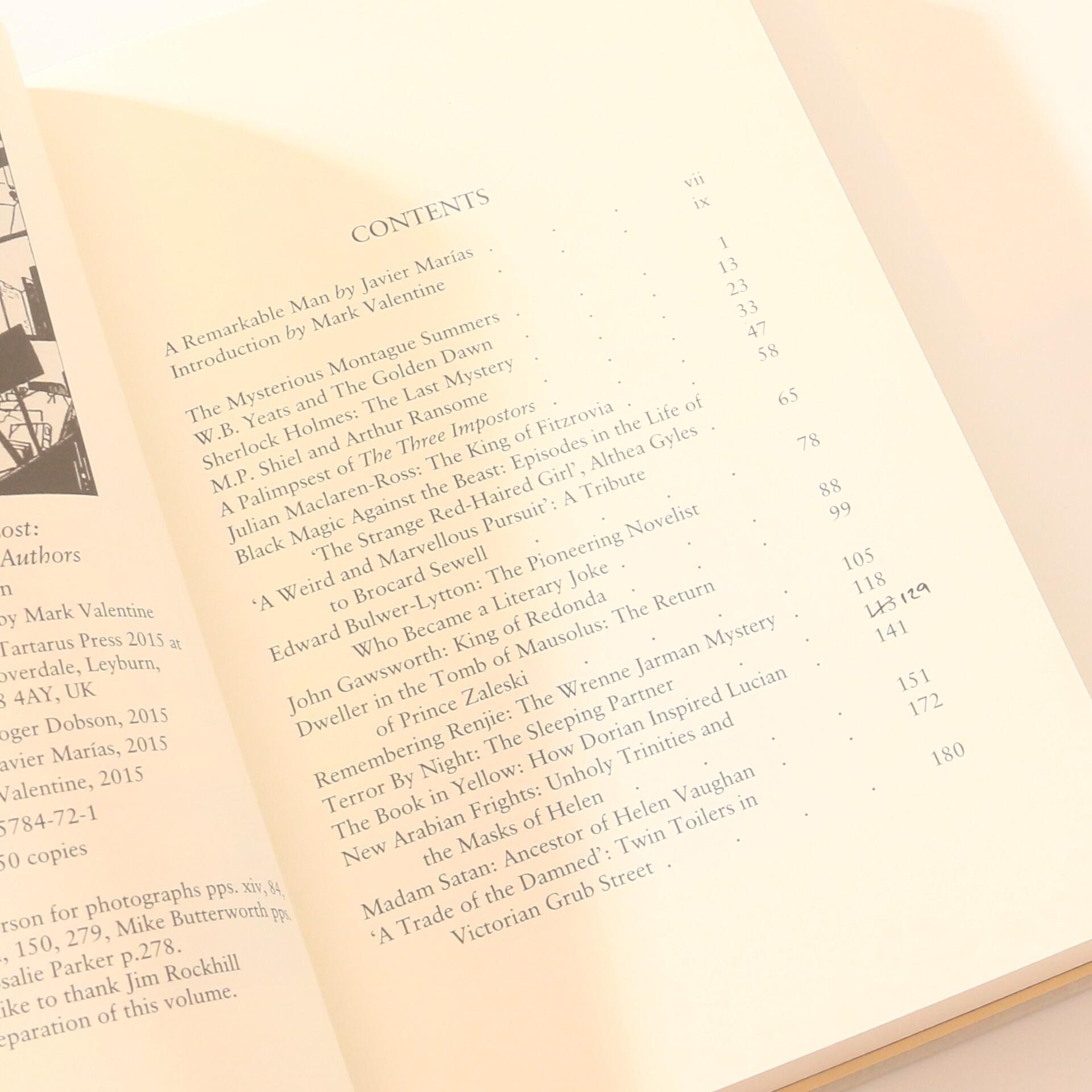Roger Dobson [Mark Valentine (ed.)] - The Library of the Lost: In ...