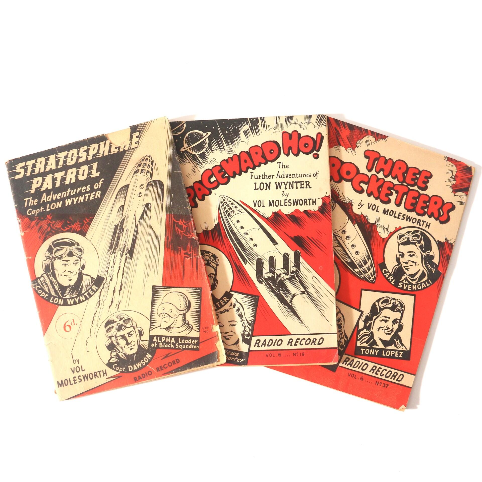Vol Molesworth - The Stratosphere Patrol, Spaceward Ho!, and The Three ...