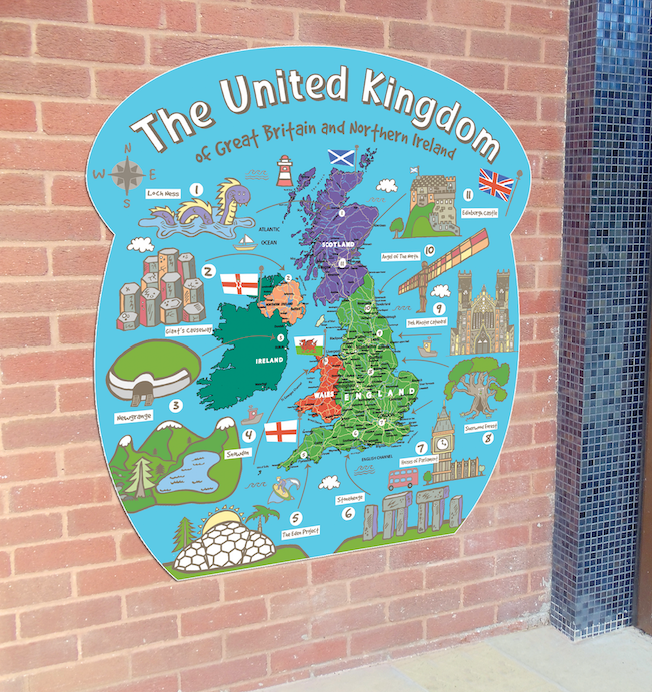 Funky Map - UK