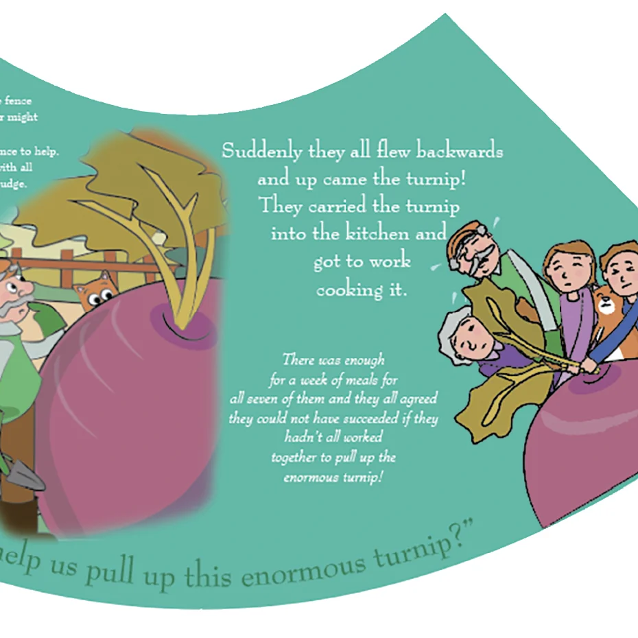 Fairytale - Wavy Book on the Wall