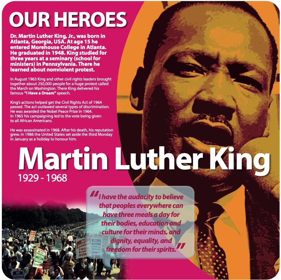 'Our Heroes' from around the world