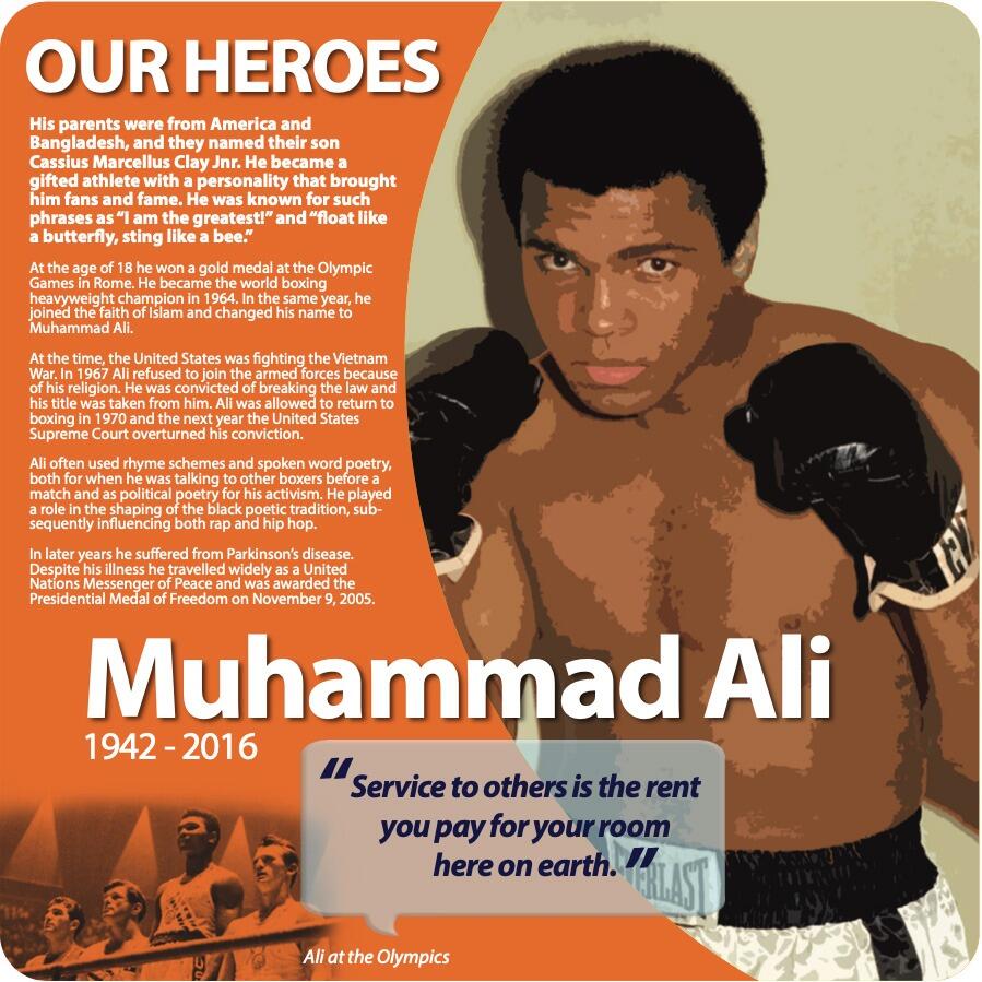 'Our Heroes' from around the world