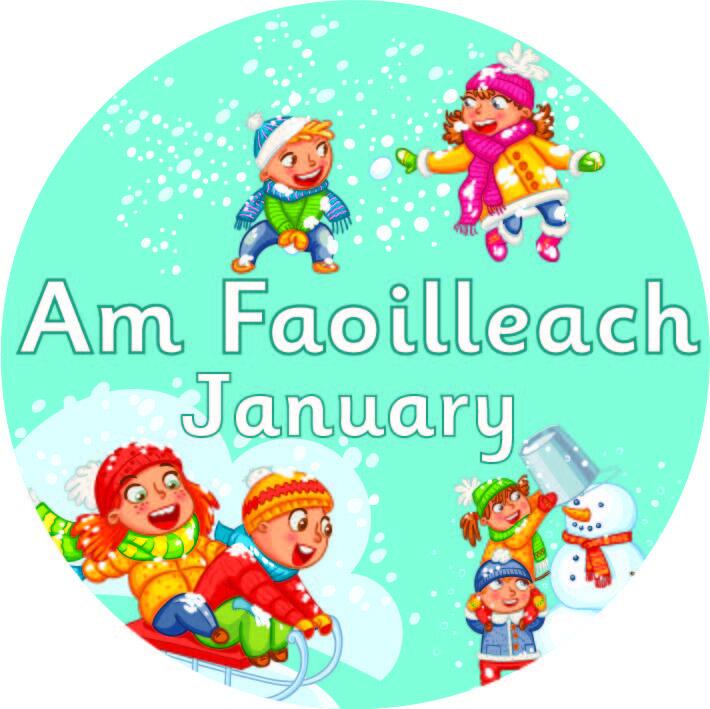 Months of the Year - Dual Language (Scottish Gaelic & English)