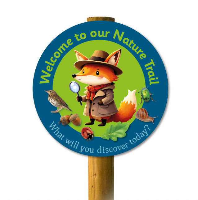 Nature Trail Welcome Sign