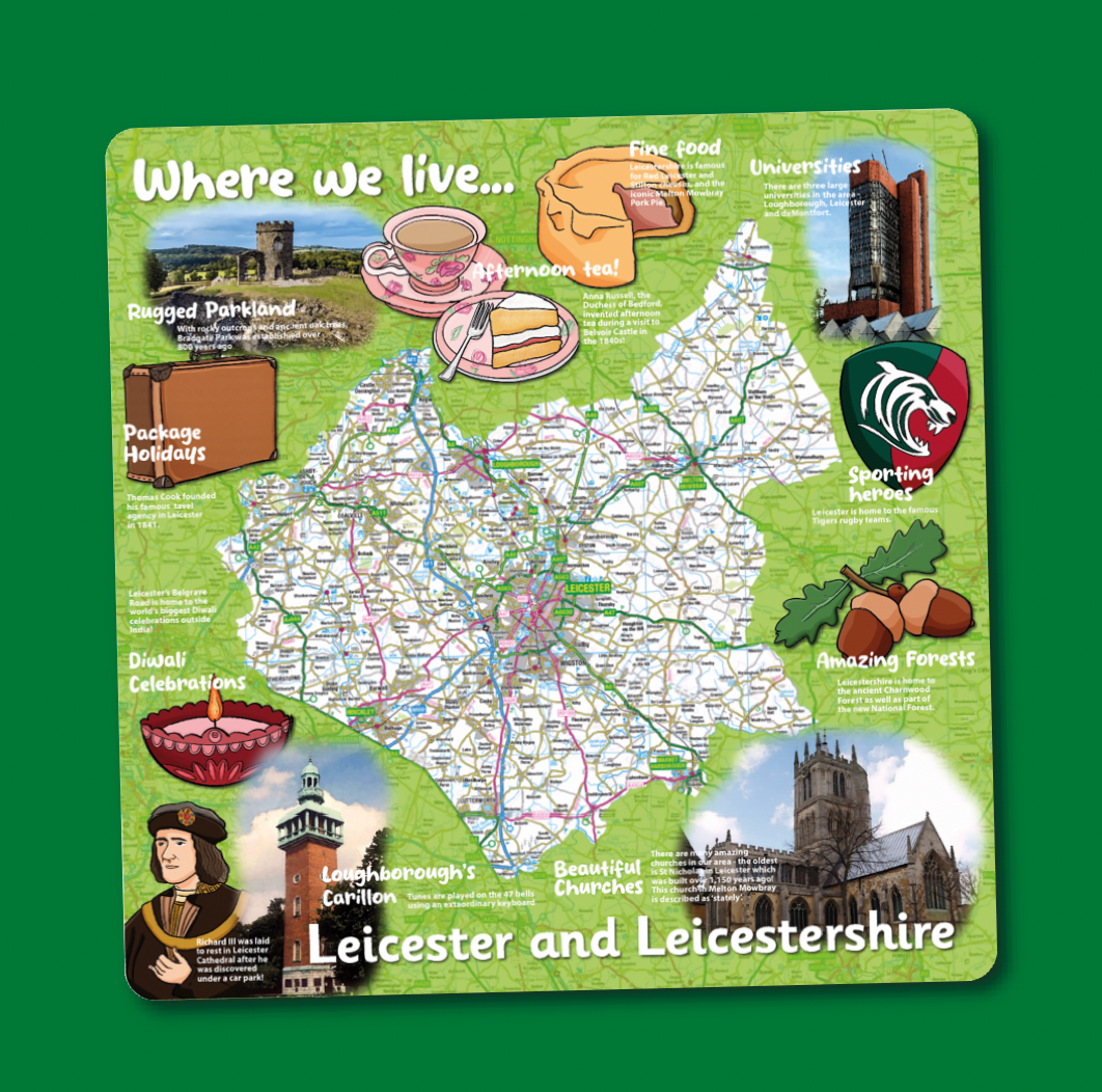 Where We Live County Maps