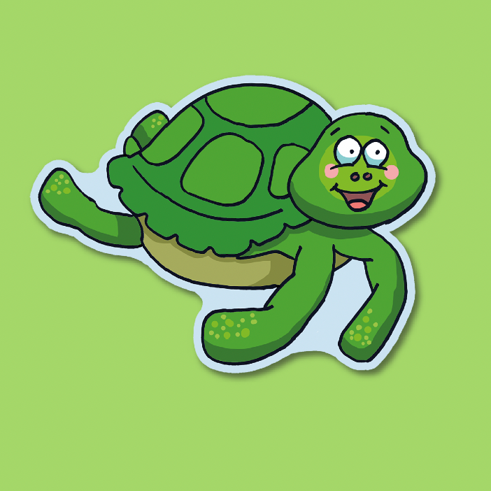 Thomas Turtle cut-out