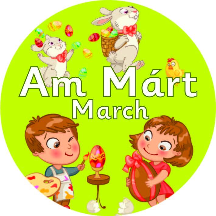 Months of the Year - Dual Language (Scottish Gaelic & English)