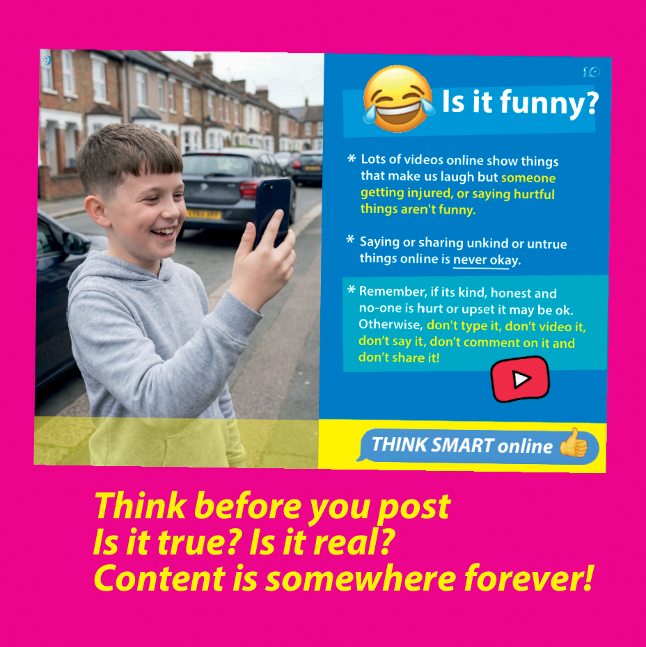 Think Smart! Online safety tips for children