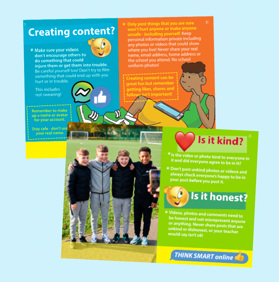 Think Smart! Online safety tips for children