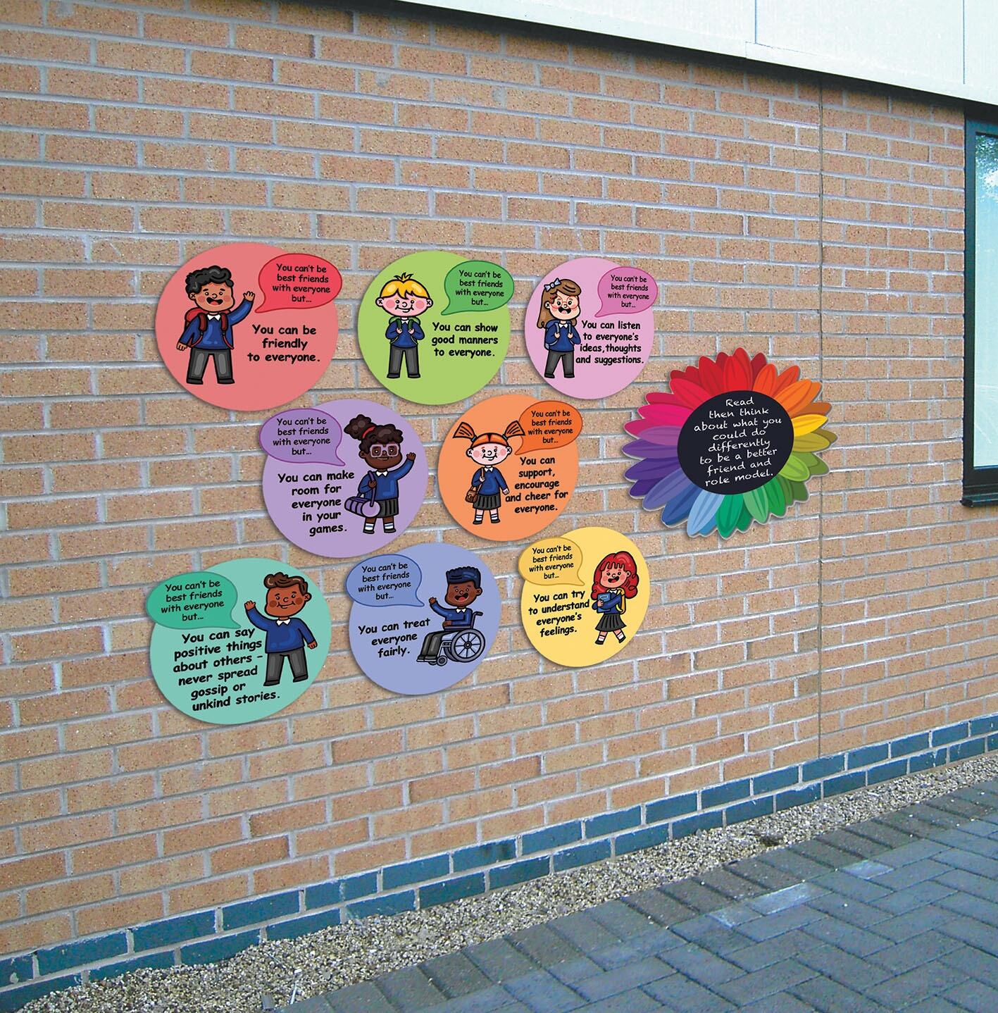 Friendship playground sign