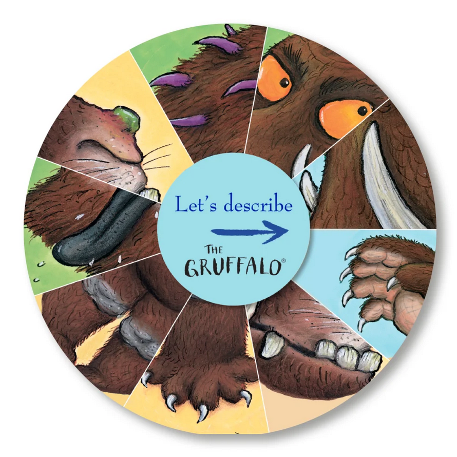 'NEW' Gruffalo Features Spin Wheel