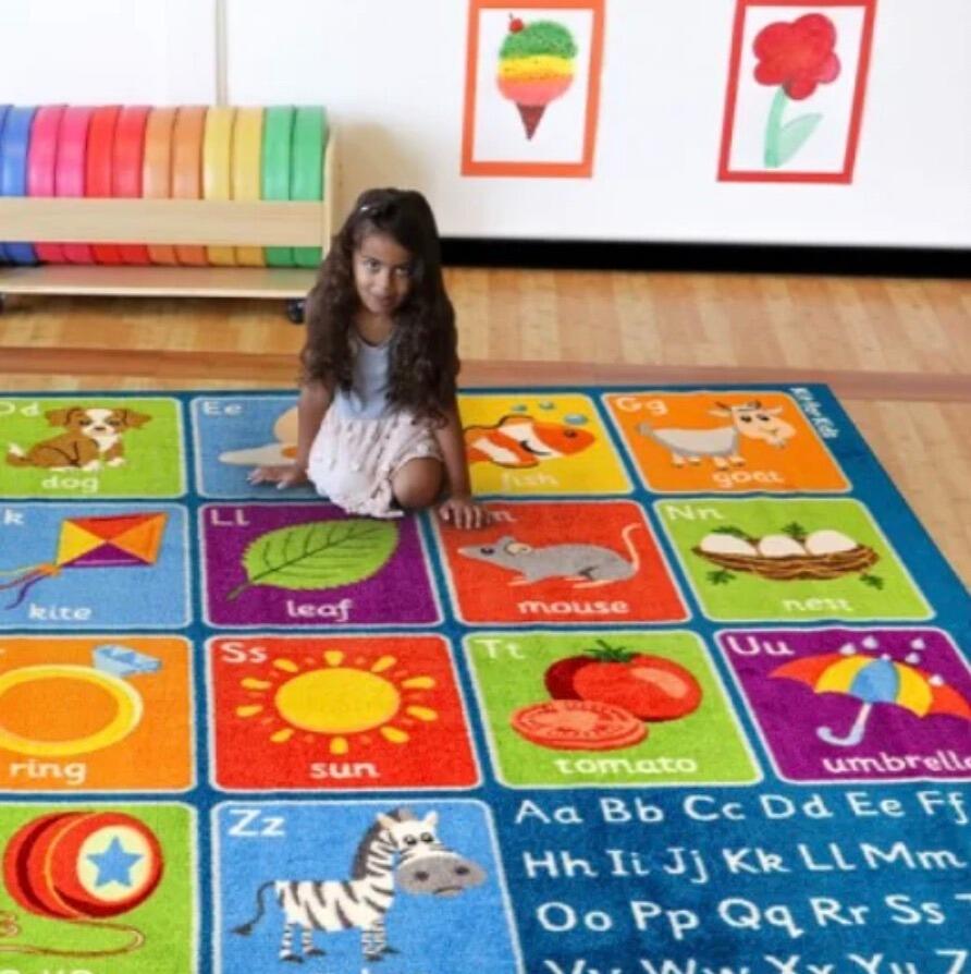 Alphabet Placement Carpet
