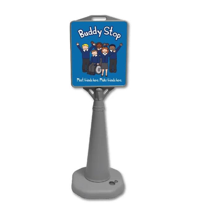 Pillar Sign - Buddy Stop