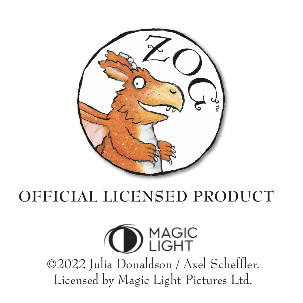 Zog Flying with Princess Pearl