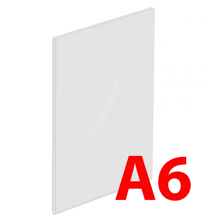 Spare A6 Acrylic Sleeves (for staff photoboards)