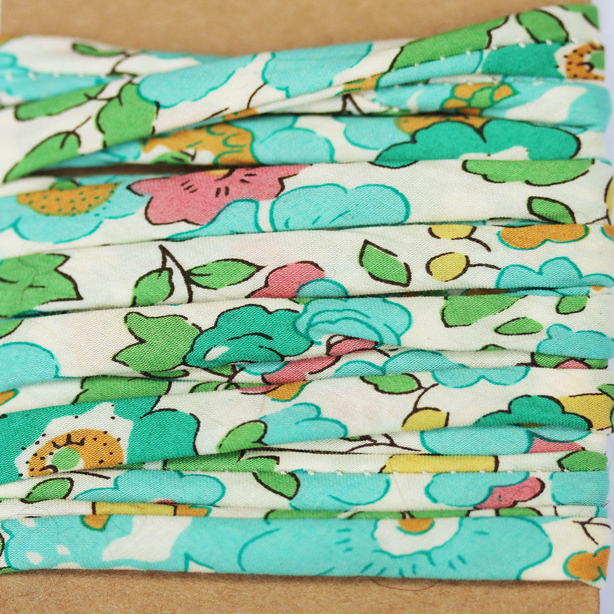 Liberty Betsy Green Tubular Ribbon