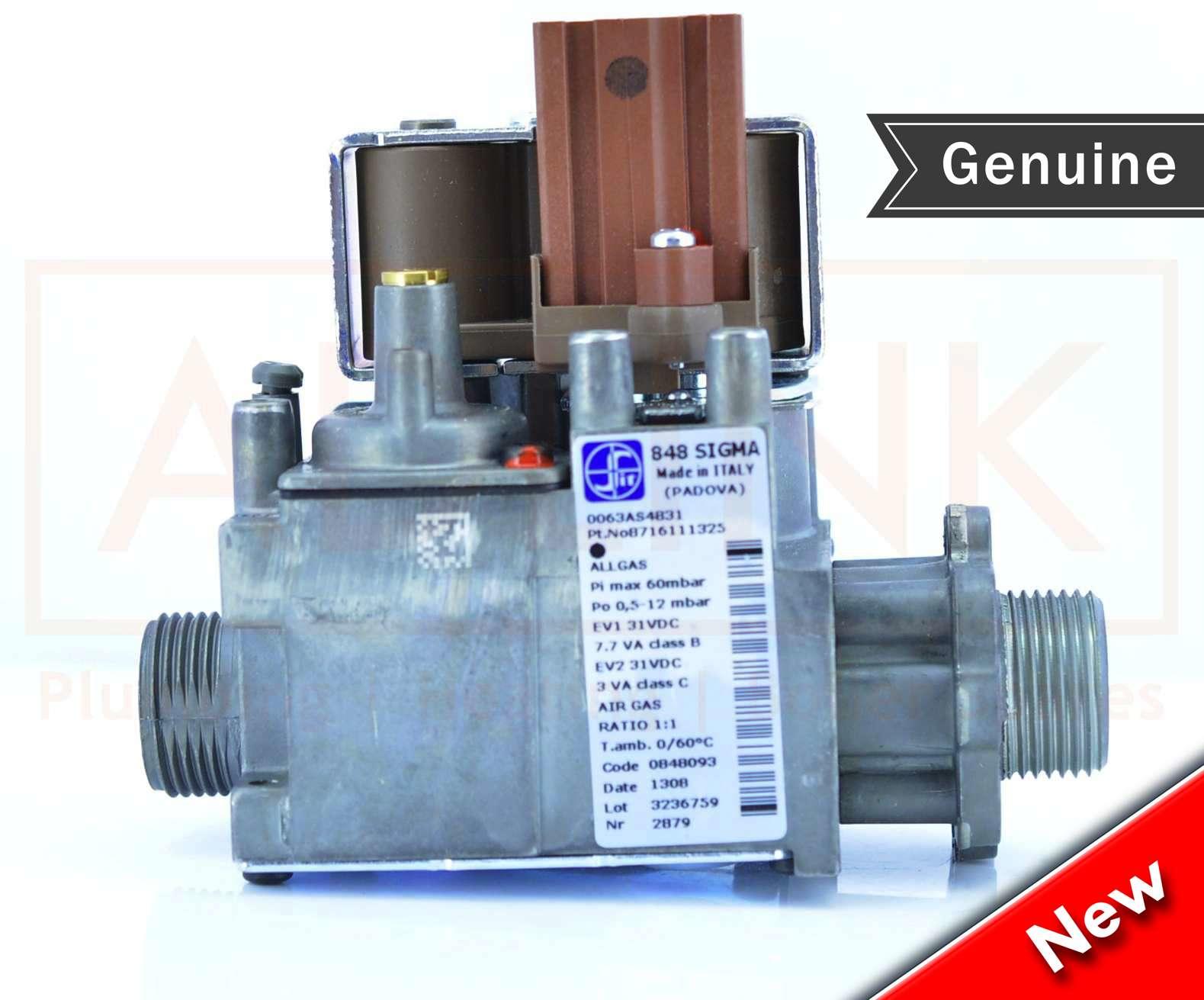 WORCESTER GREENSTAR SYSTEM 12 15 18 24 i & Ri GAS VALVE 87161113250 ...