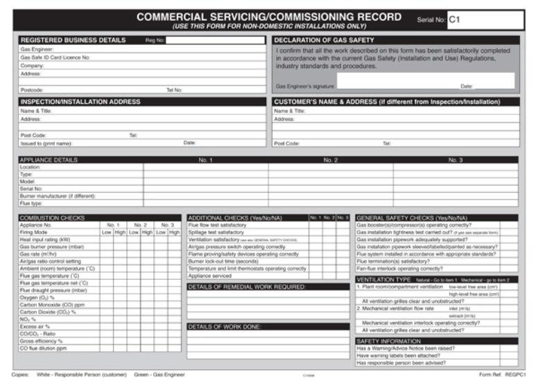 Regin Commercial Servicing/Commissioning Pad REGPC1