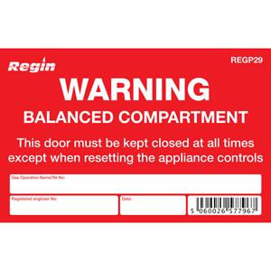 Regin Warning Balanced Compartment Sticker (8) REGP29